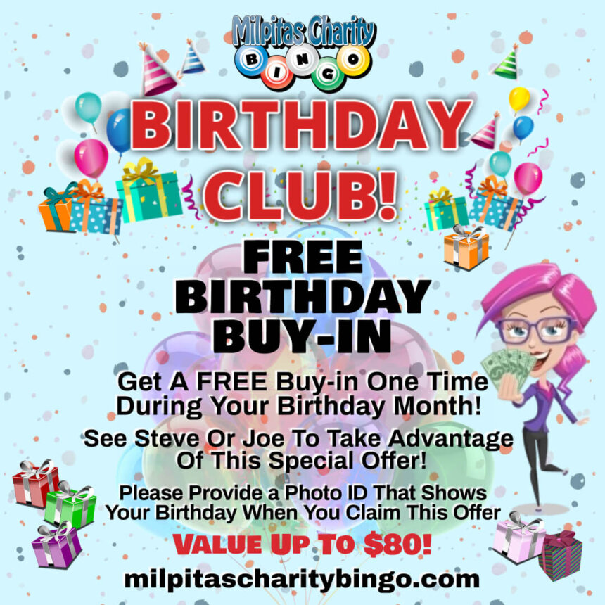 Milpitas Charity Bingo - Milpitas Charity Bingo