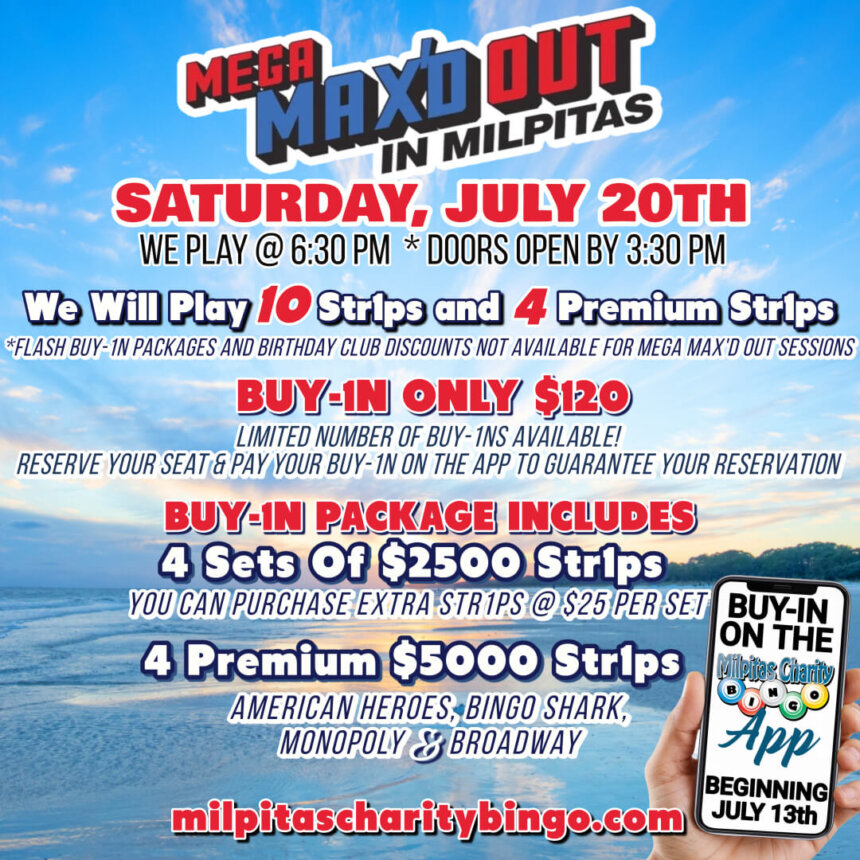 Milpitas Charity Bingo - Milpitas Charity Bingo