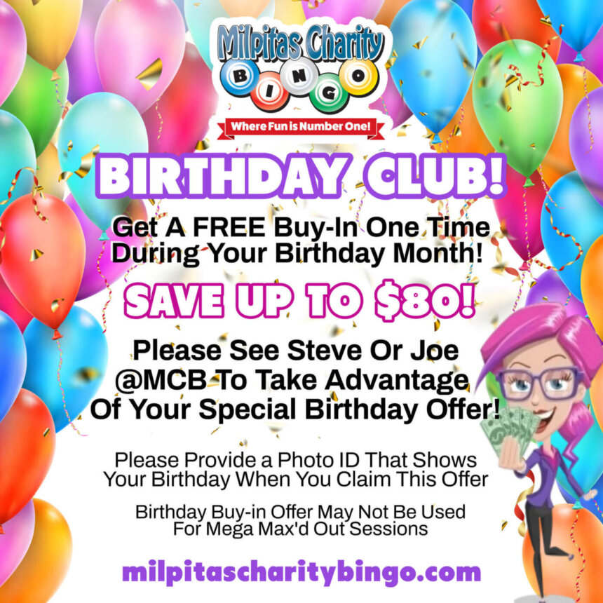 Milpitas Charity Bingo - Milpitas Charity Bingo