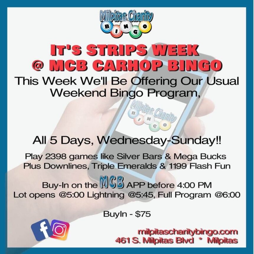 Milpitas Charity Bingo - Milpitas Charity Bingo